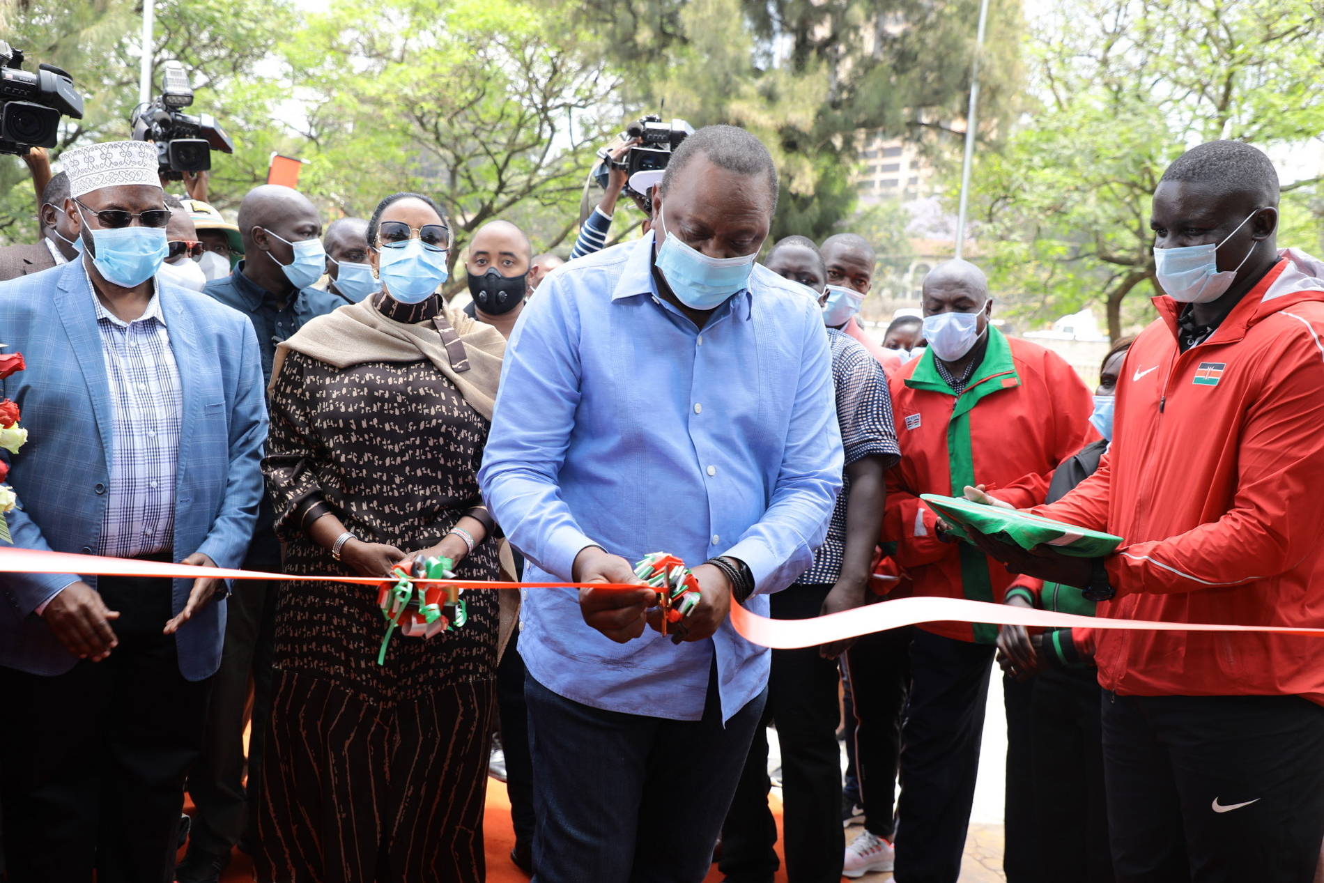 Nyayo National Stadium beehive of activity, top officials positive - Absa Kip Keino Classic